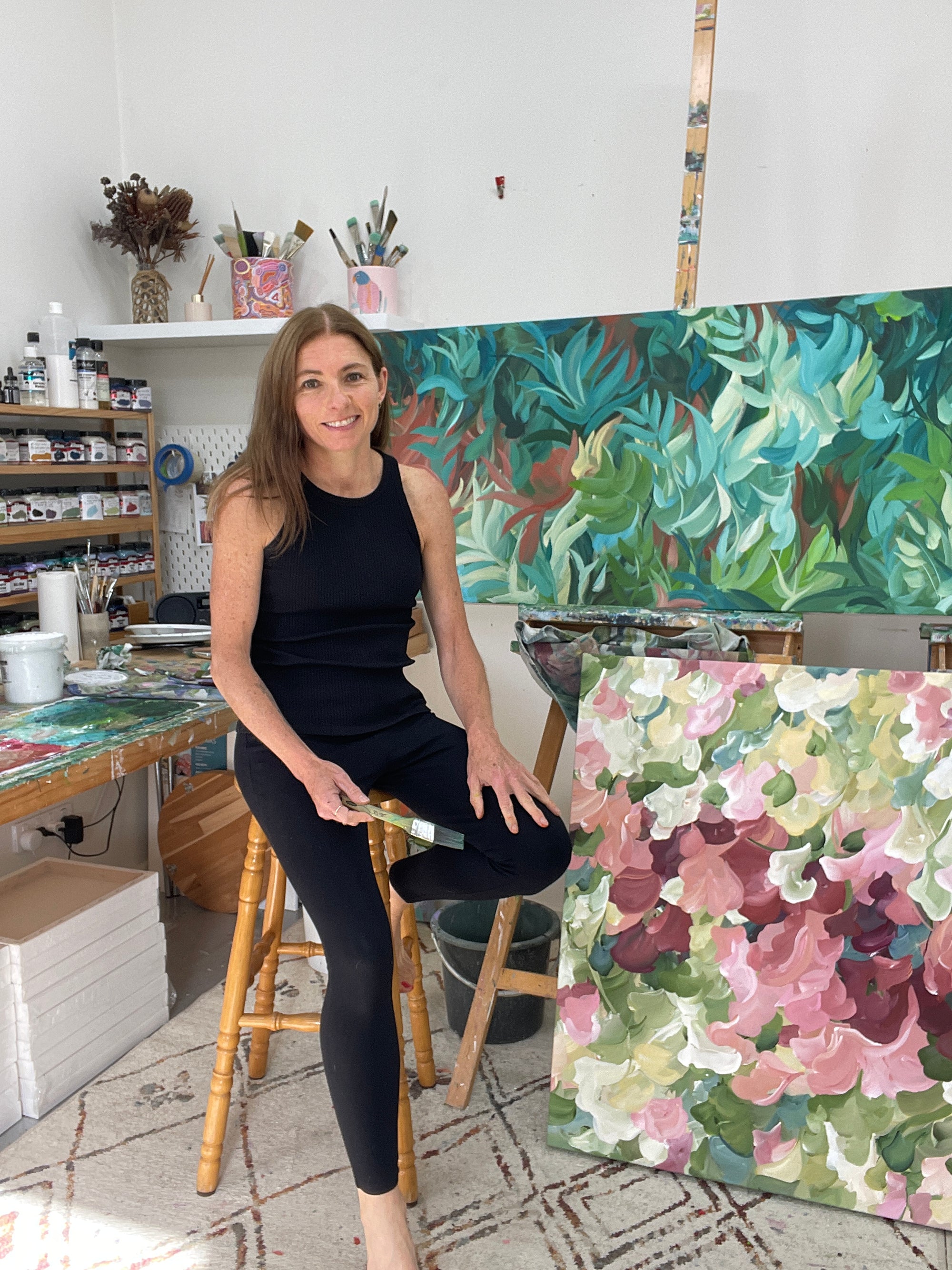 Abstract Floral Wall Art | Canvas Art Prints & Original Paintings